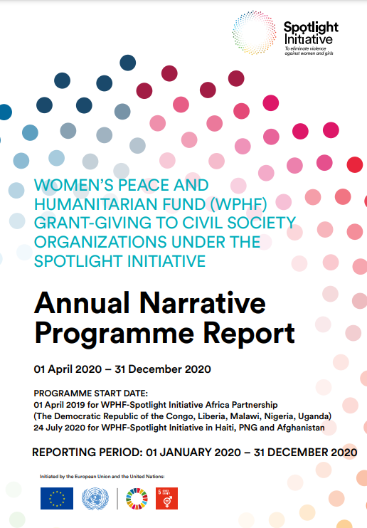 Womens Peace And Humanitarian Fund Wphf Grant Giving To Civil